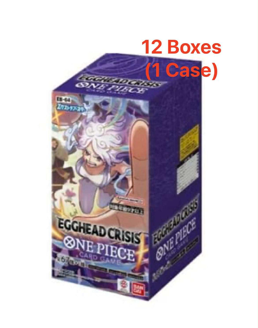 One Piece TCG: (1 Case) Card Game Extra Booster EGGHEAD CRISIS [EB-04]