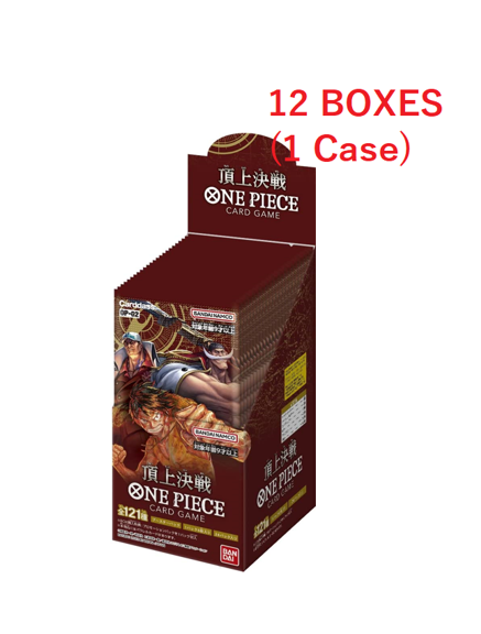 One Piece TCG: (1 Case) Paramount War Booster BOX [OP-02](12 BOXES)
